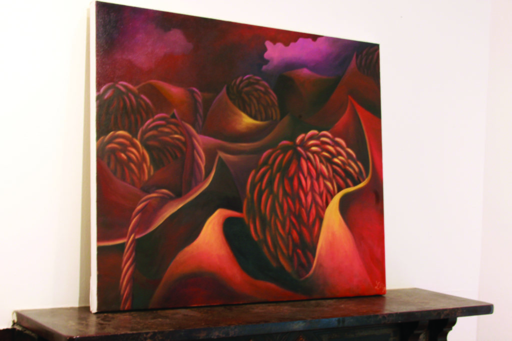 Lisa Urban Art - Maroon Weekly